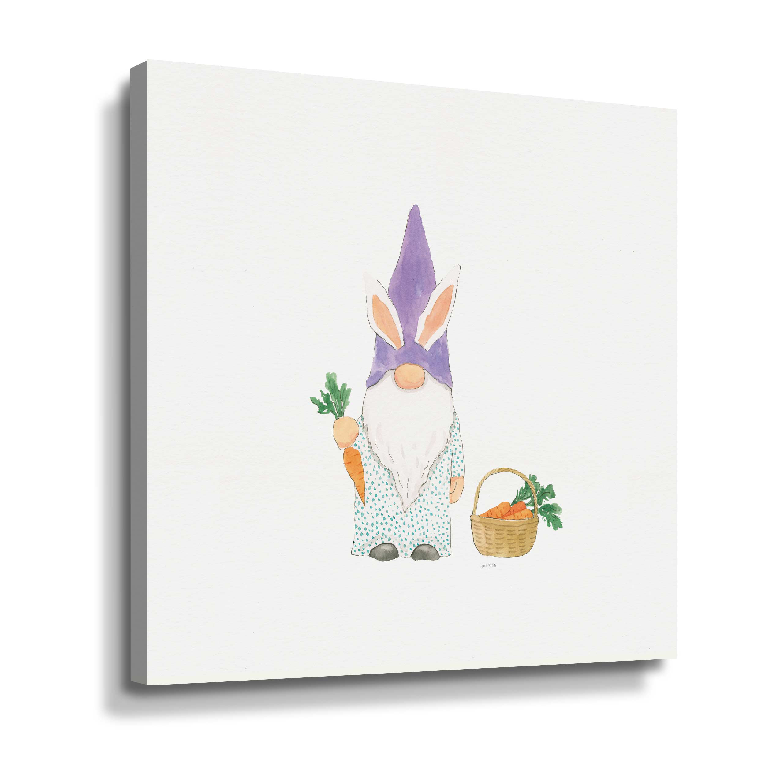 The Holiday Aisle® Tropical Fun Bird Crop - Print on Canvas | Wayfair