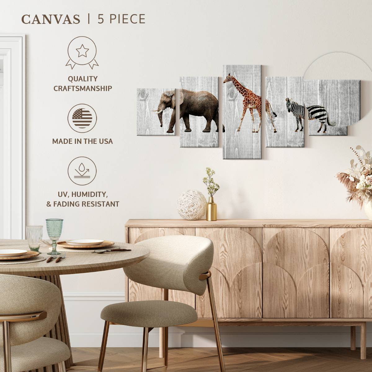 Latitude Run® Wooden Safari | Wayfair
