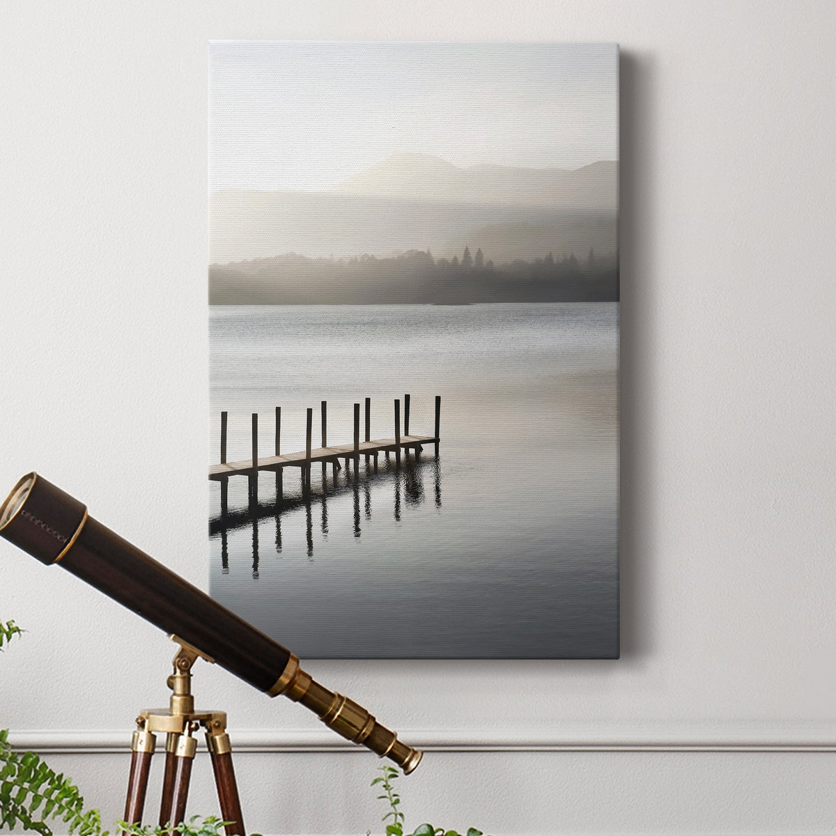 Highland Dunes Dusky Dawn - Wrapped Canvas Photograph | Wayfair