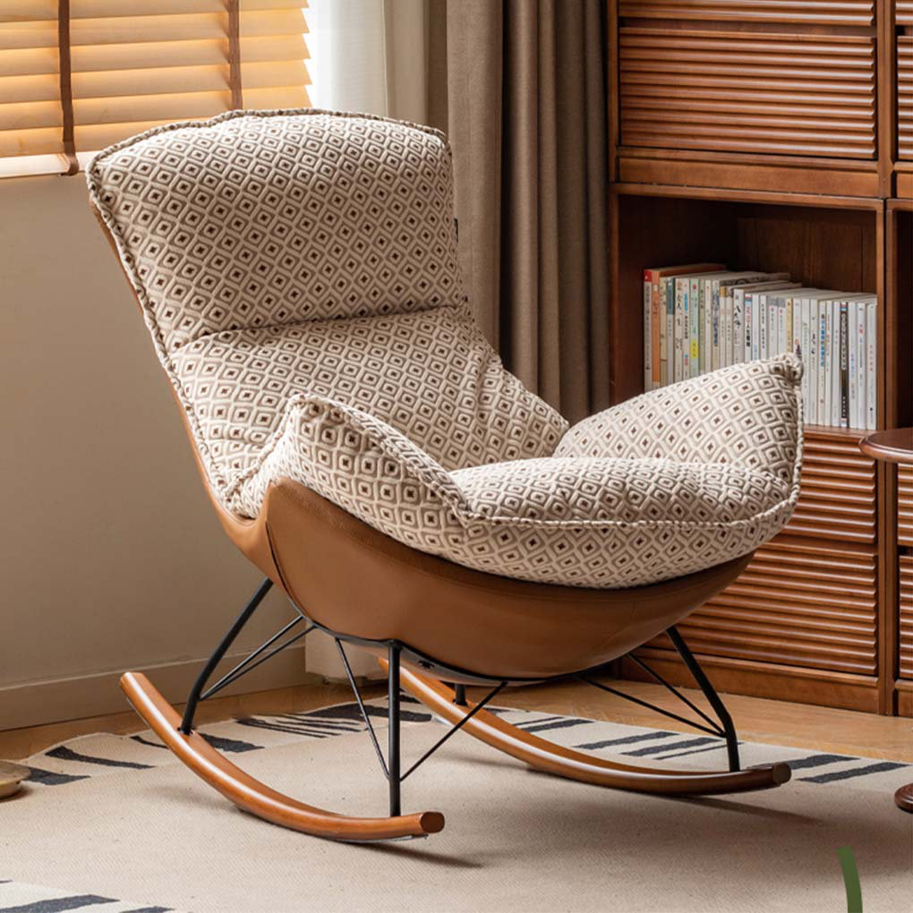 Axis Living Leisure Single Rocking Chair Solid Wood Rocking Chair | Wayfair