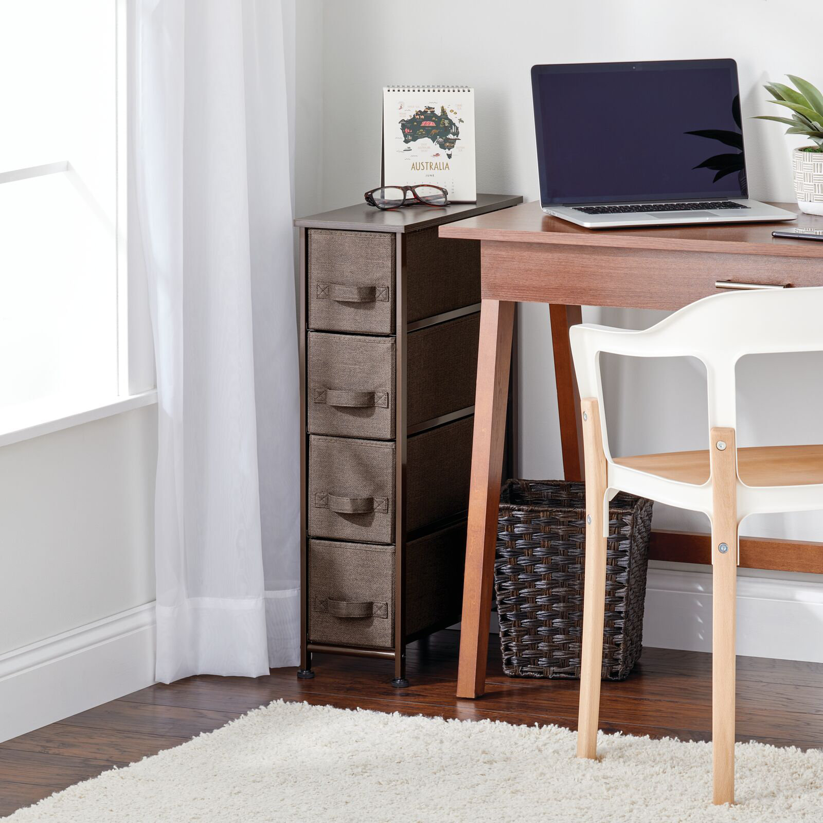 mDesign mDesign Slim 4 Drawer Storage Chest & Reviews - Wayfair Canada