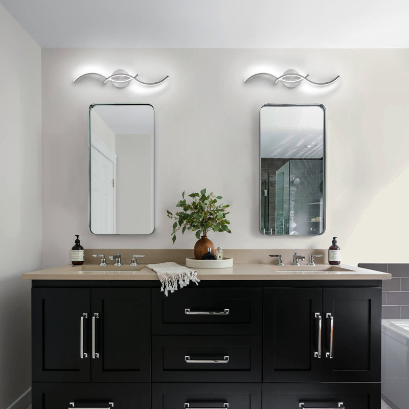 Mercer41 Brolin 2 - Light Dimmable LED Vanity Light & Reviews | Wayfair