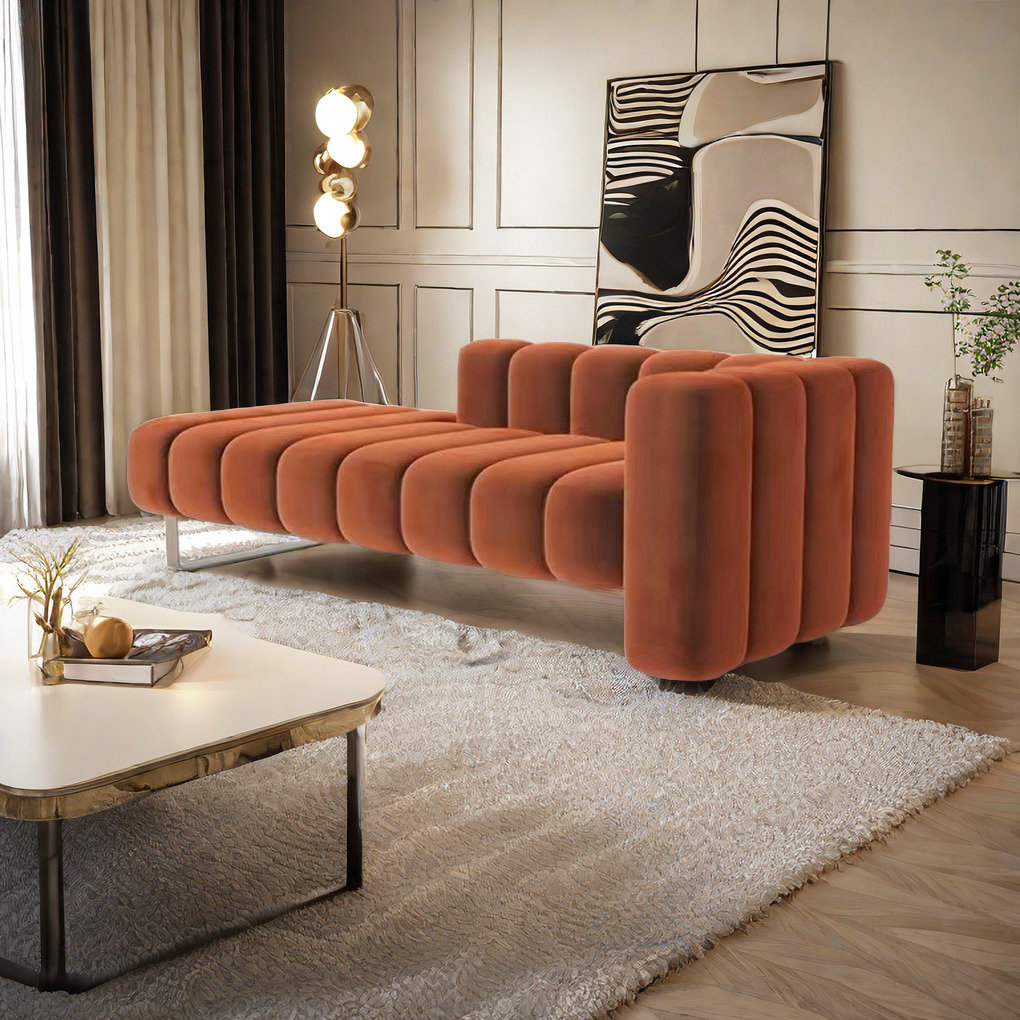 Orren Ellis Svetlan Upholstered Chaise Lounge | Wayfair