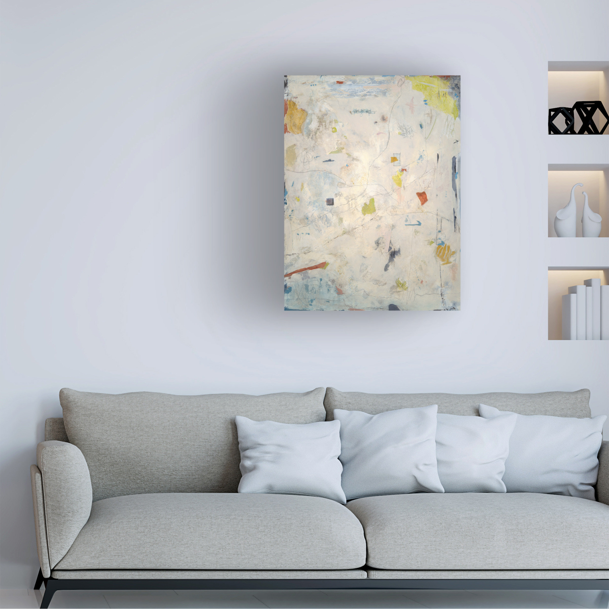 Ebern Designs Bolog Jodi Major Thought Process Canvas Art | Wayfair