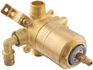 Proflo Pressure Balanced Tub and Shower Faucet Valve without Stops PEX ...