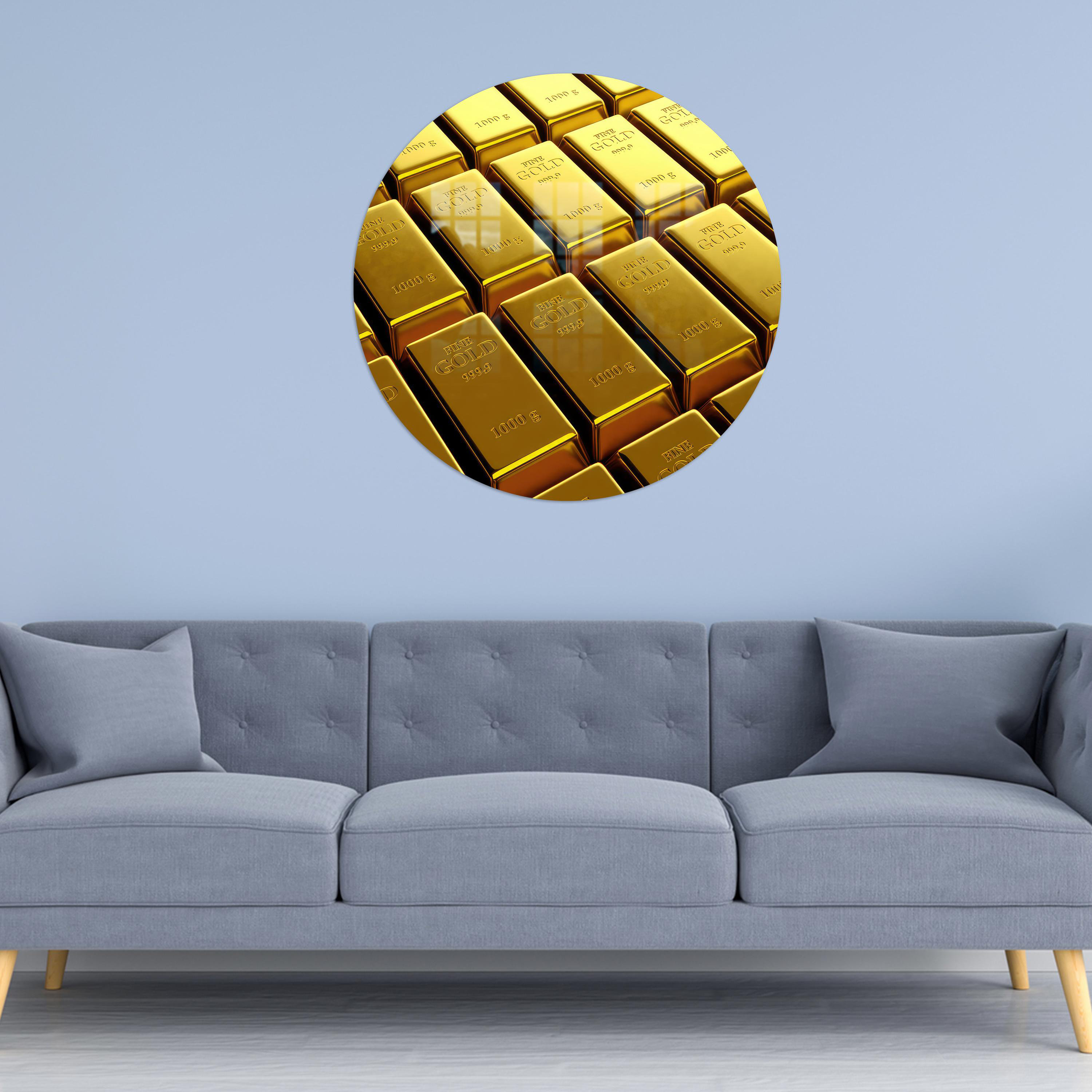 Everly Quinn Large Bars Tempered Glass Wall Hanging Art Perfect for ...