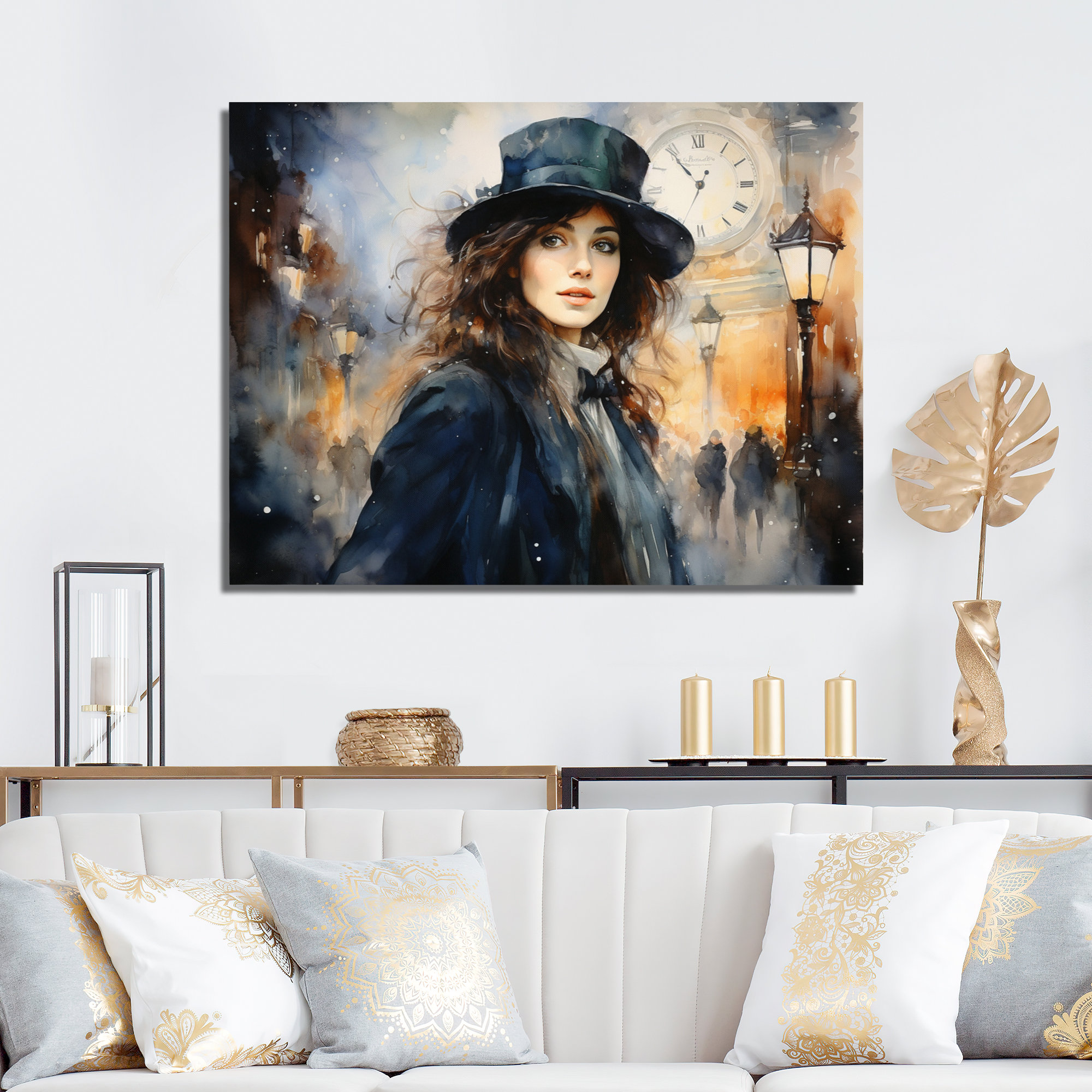 Red Barrel Studio Fashion 1900S Modern Portrait I - Fashion Wall Art ...