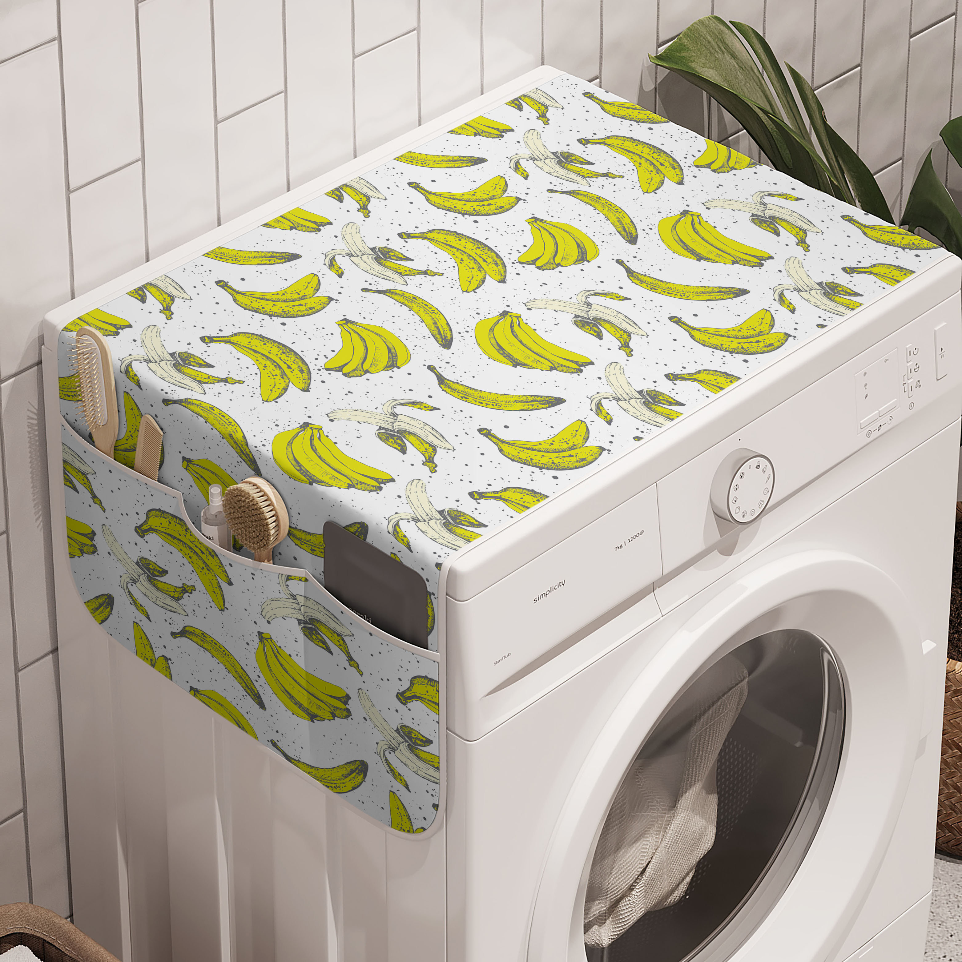 East Urban Home Banana Washing Machine Organizer Pack Of 2 47" X 18.5 ...