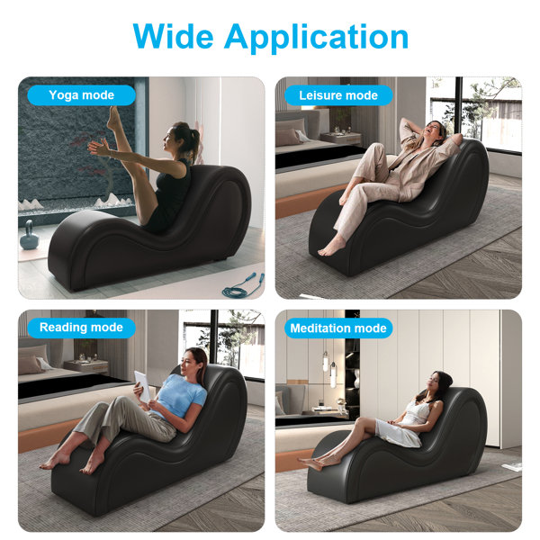 Wrought Studio Sleek Chaise Lounge For Yoga - For Stretching ...