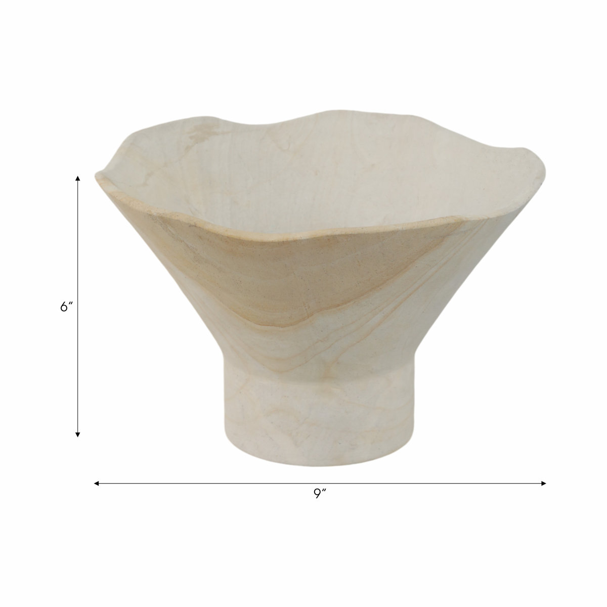 Sagebrook Home Handmade Stone Decorative Bowl | Perigold