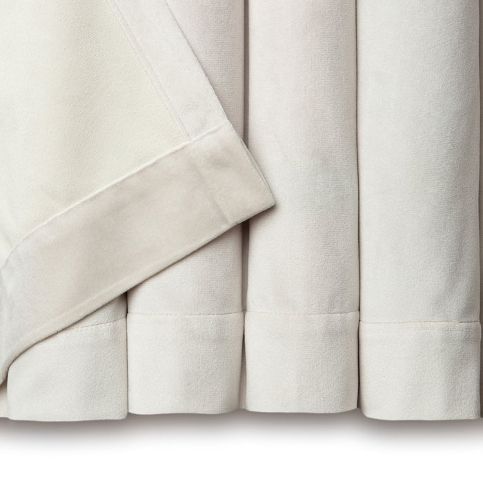 Eider & Ivory™ Heady Polyester Room Darkening Curtain Pair & Reviews ...