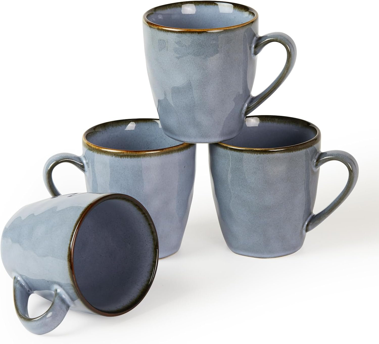 Joss & Main Leny 11.5oz Stoneware Round Coffee Mug (Set of 4) & Reviews ...