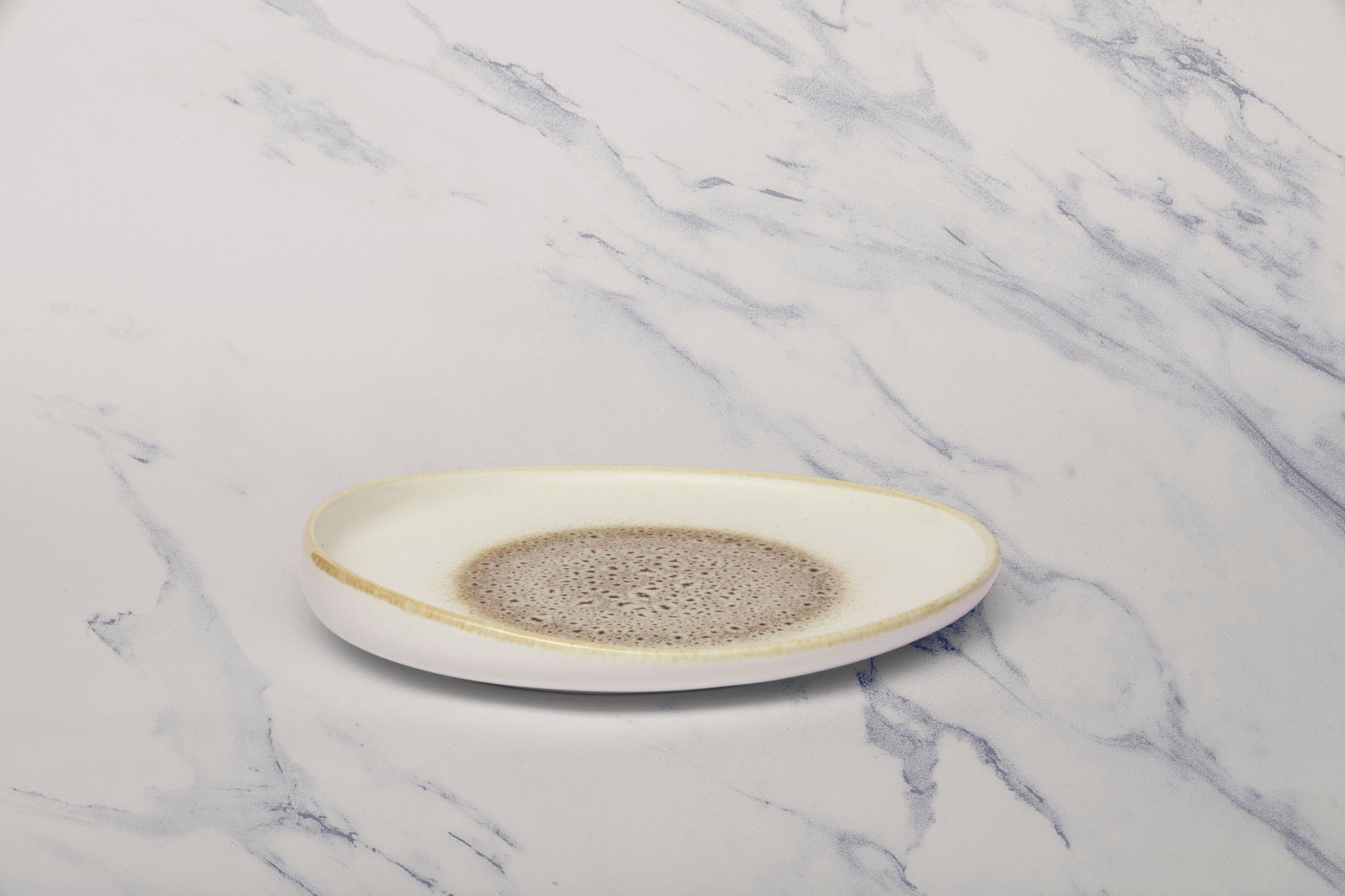 Hokku Designs Porcelain Oval Plate | Elevated Oval Platter | Set of 6 ...