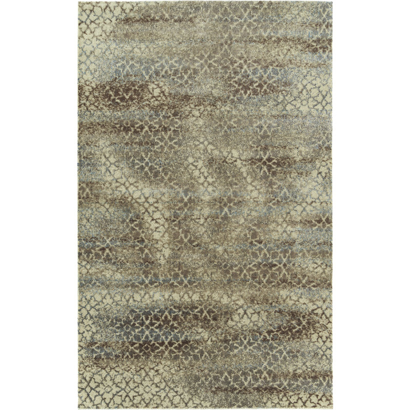 One Allium Way® Abstract Earth Area Rug | Wayfair
