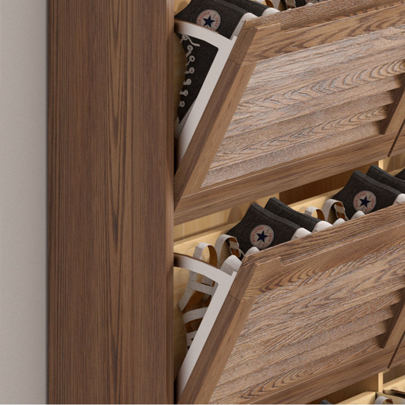 Elegant Home Furnishings.s Solid Oak Hall Tree with Drawer | Wayfair