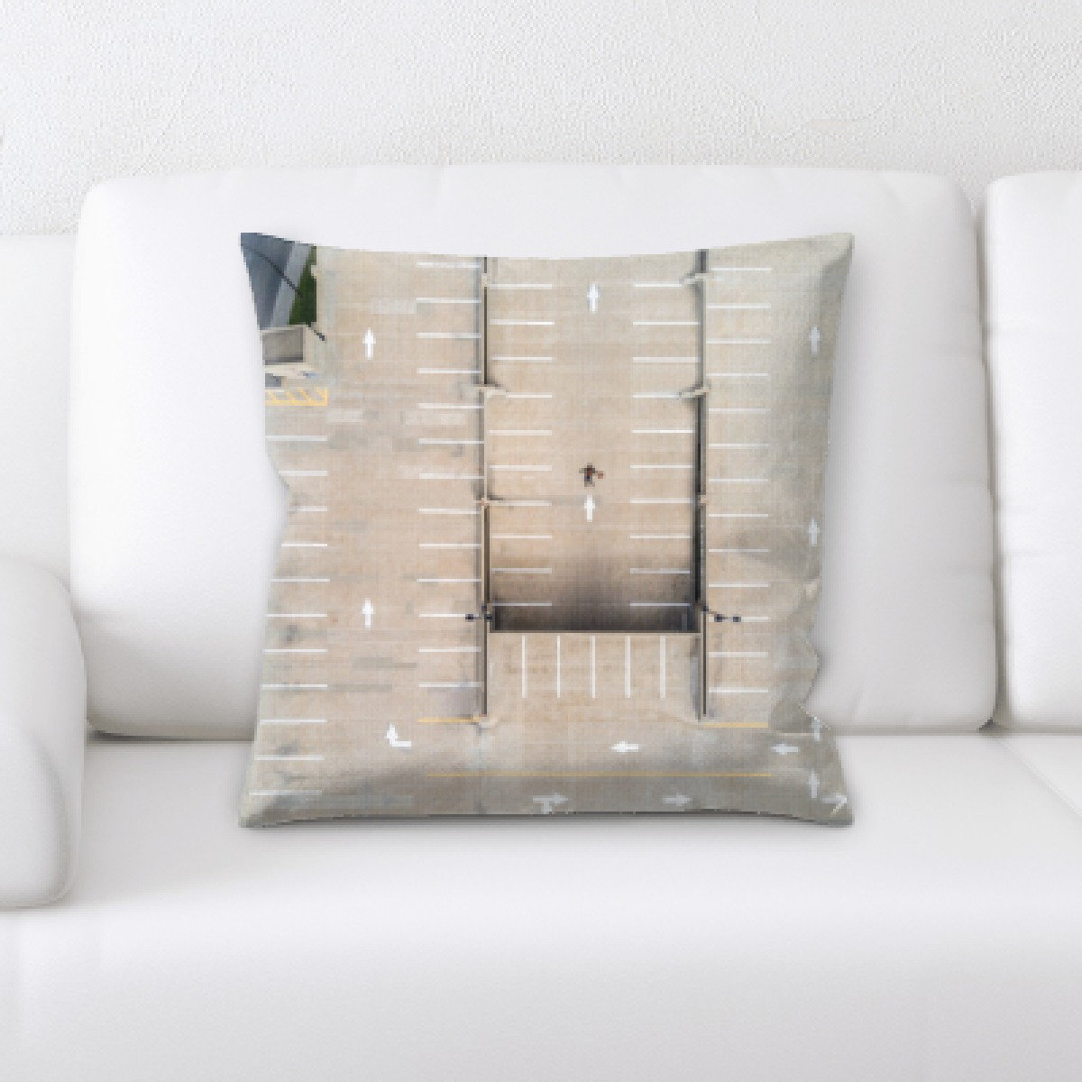 Rug Tycoon Flat Aerial Shots Throw Pillow | Wayfair