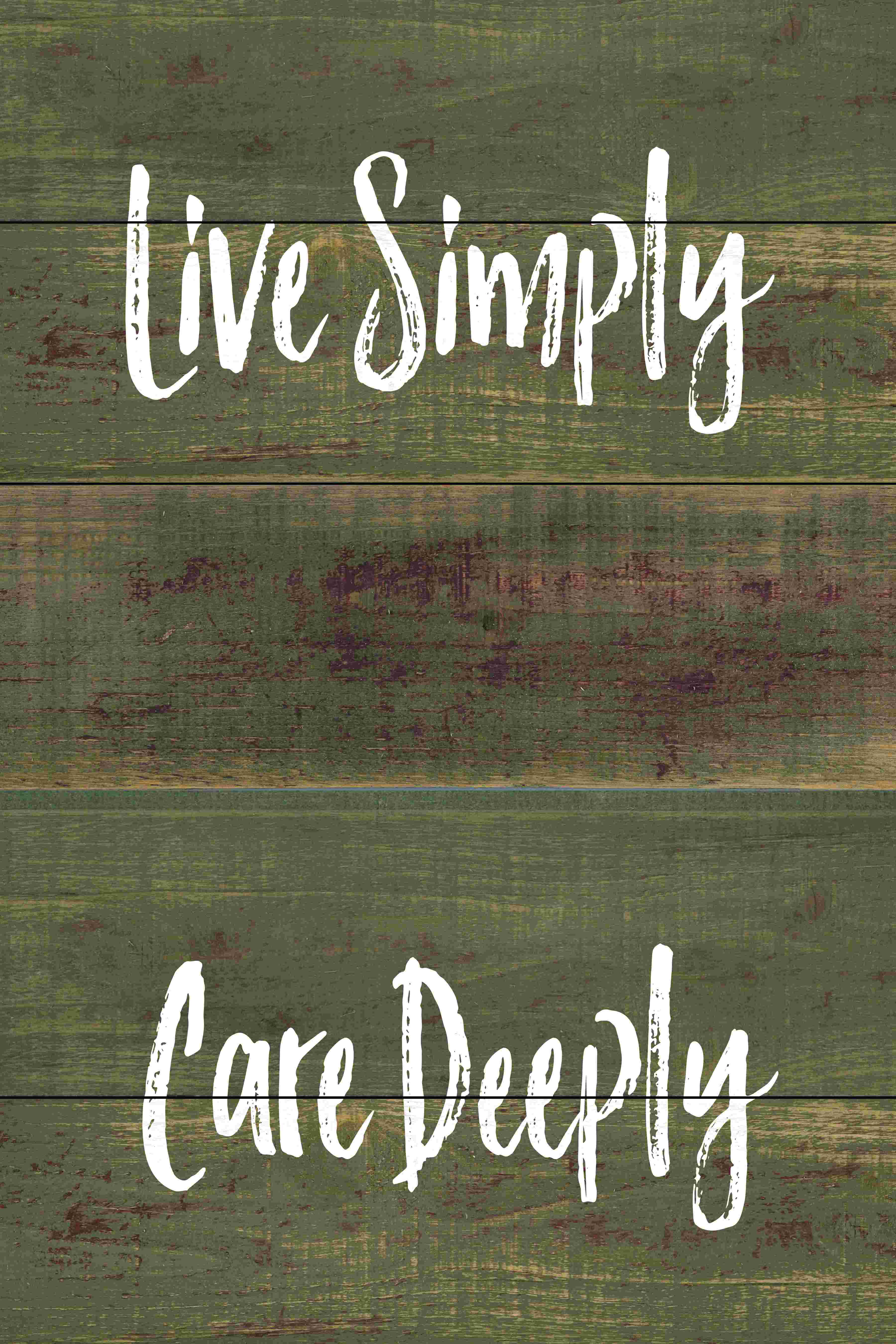 Trinx Live Simply Care Deeply | Wayfair