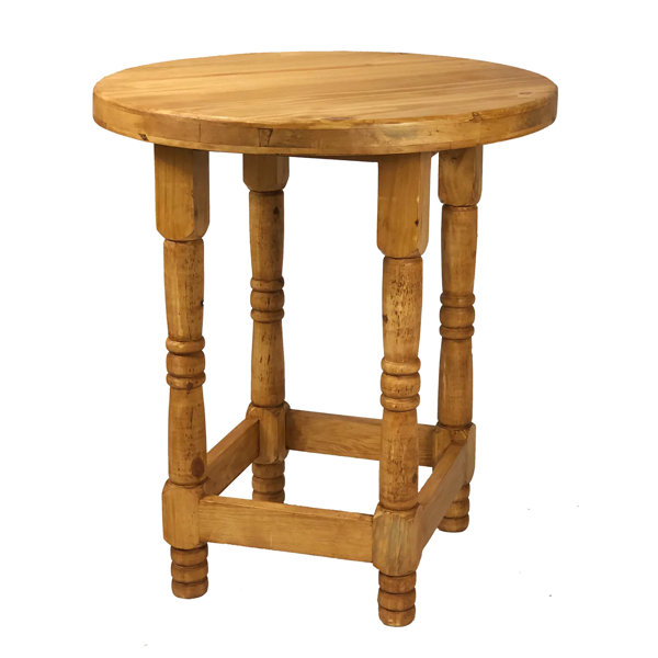 Millwood Pines Tobia Round Solid Wood Dining Table | Wayfair