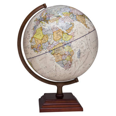 Darby Home Co Cardboard Tabletop Globe & Reviews | Wayfair