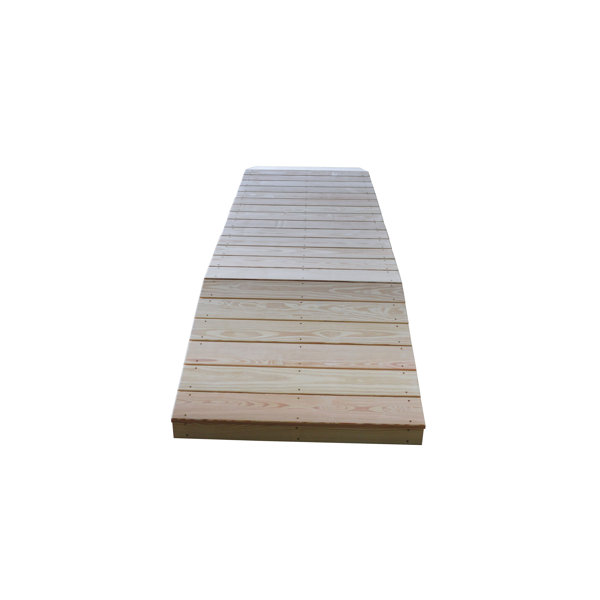 A&L Furniture Pressure Treated Plank Bridge | Wayfair