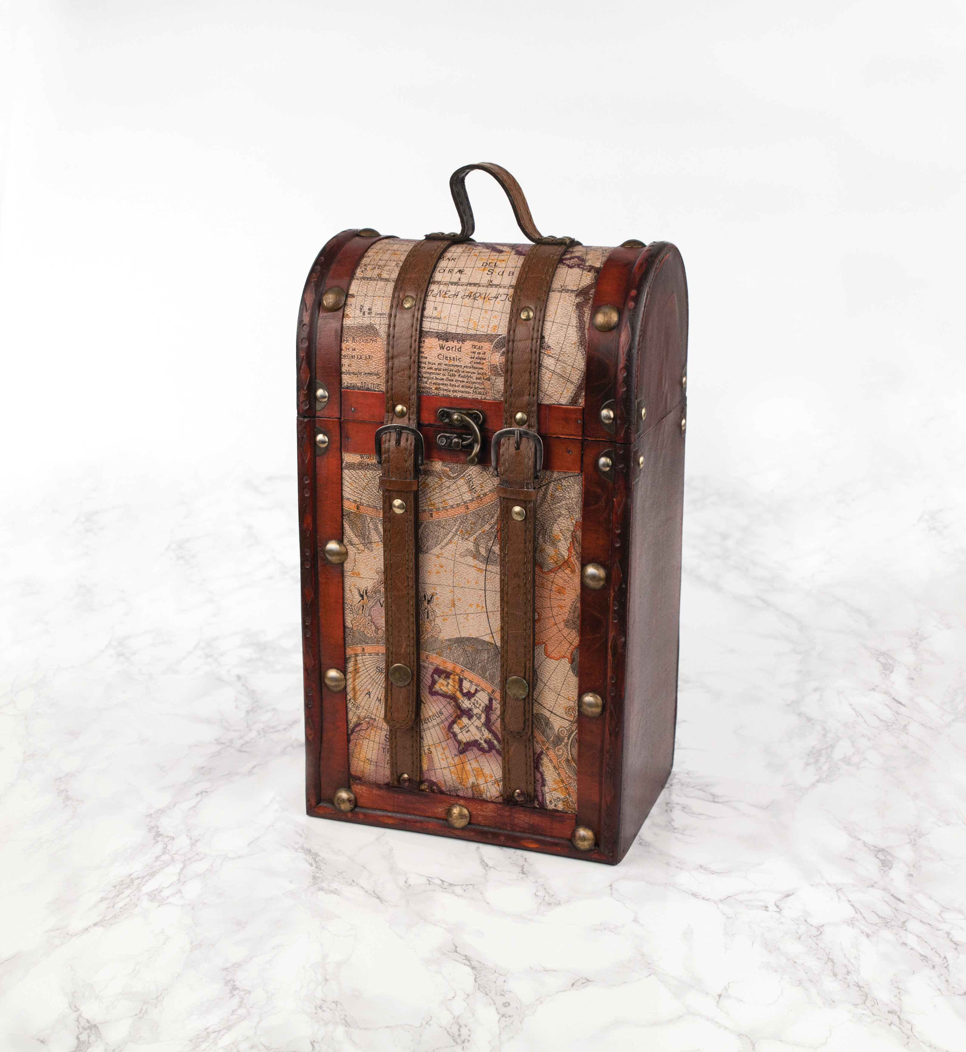 Twine Chateau 2 Bottle Old World Wine Box | Wayfair