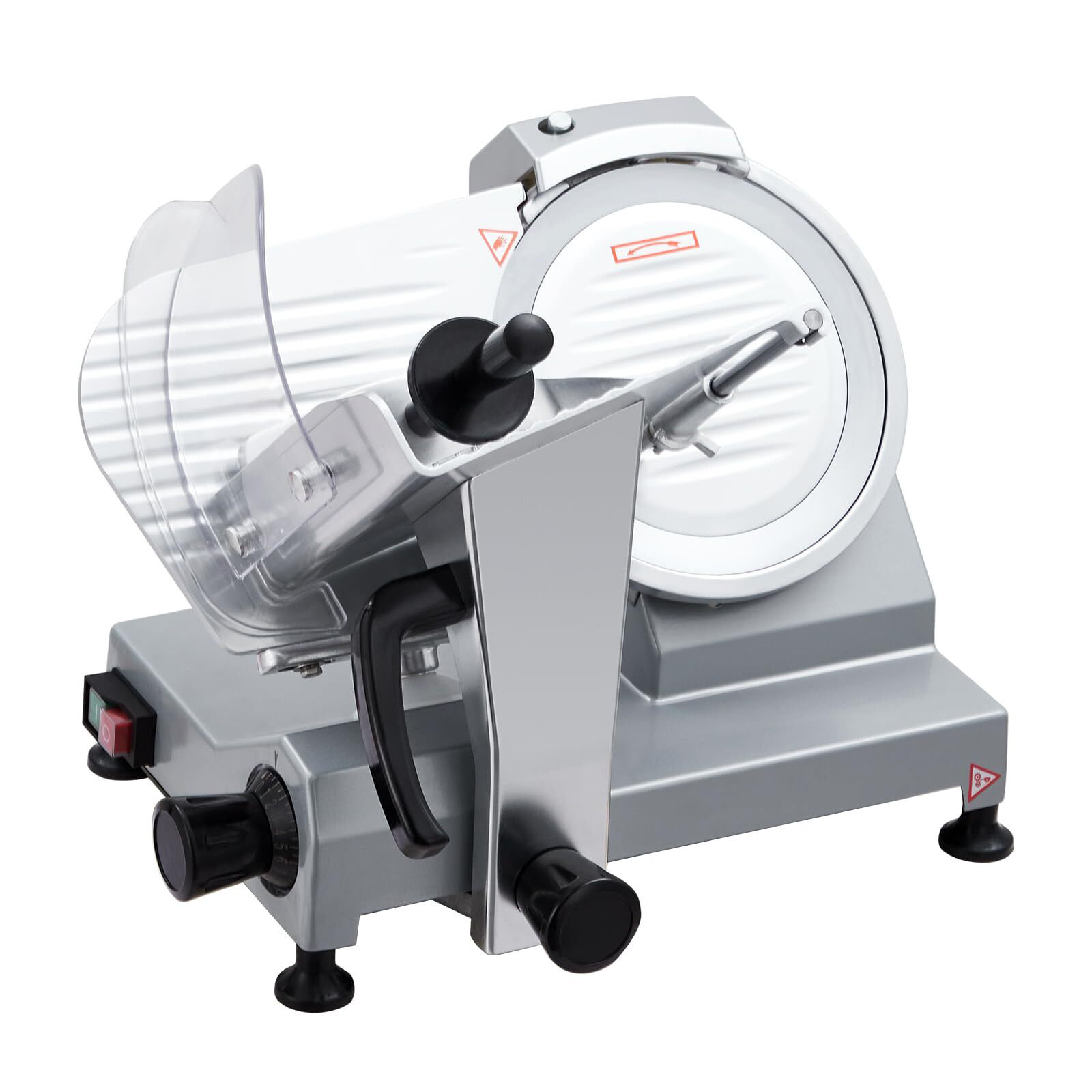 babevy Commercial Meat Slicer, 8 Inch Electric Food Slicer, Semi-Auto ...