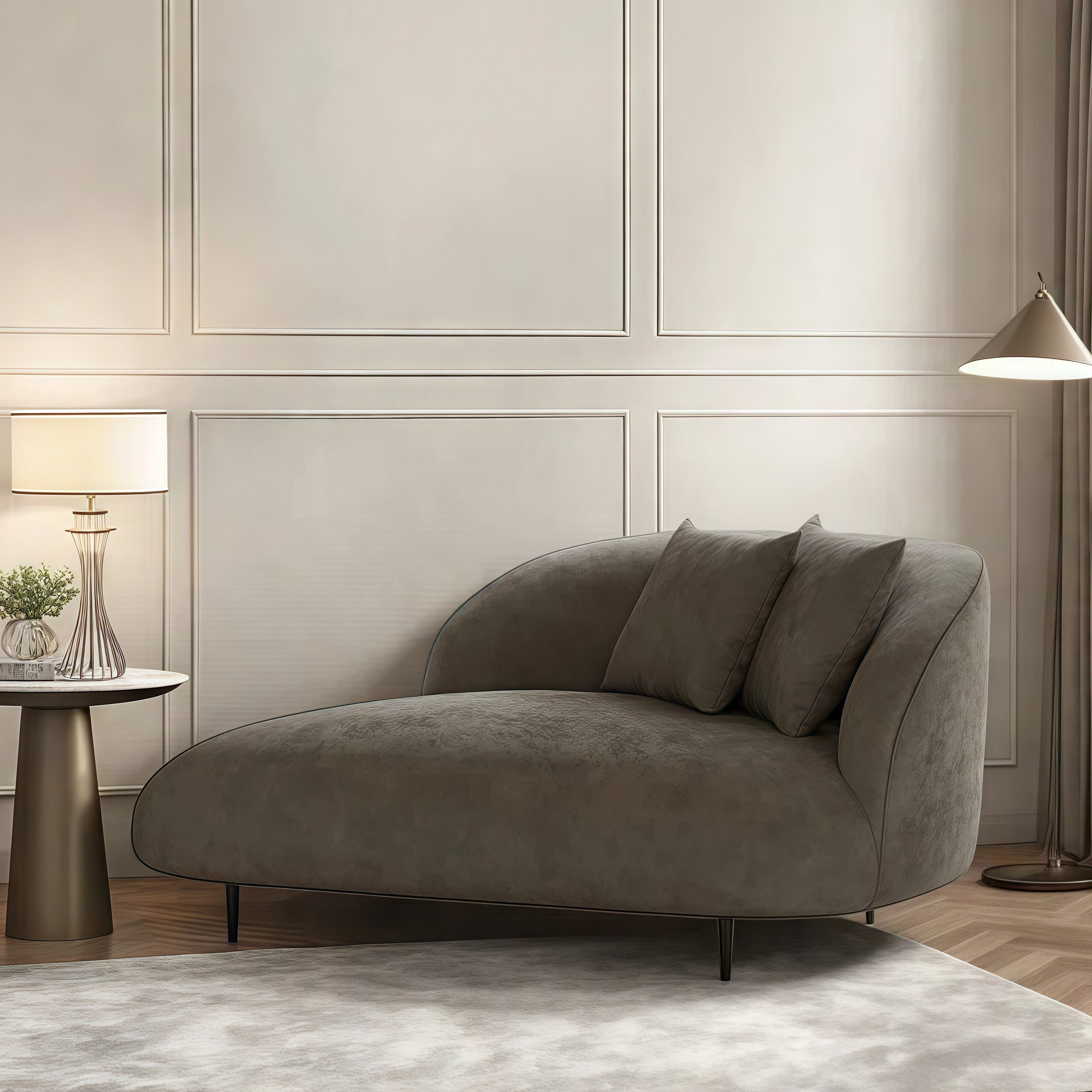 Elegant Home Furnishings.s Creative beautiful fashion lazy home chaise ...