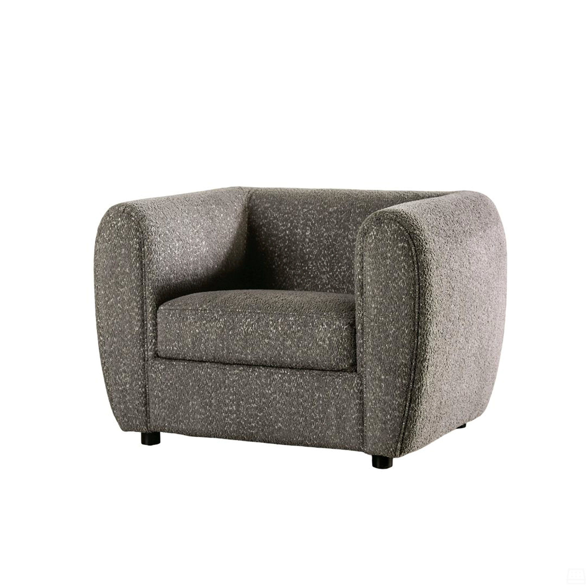 Hokku Designs Low Back Chair Box Seat Cushion Wooden Legs | Wayfair