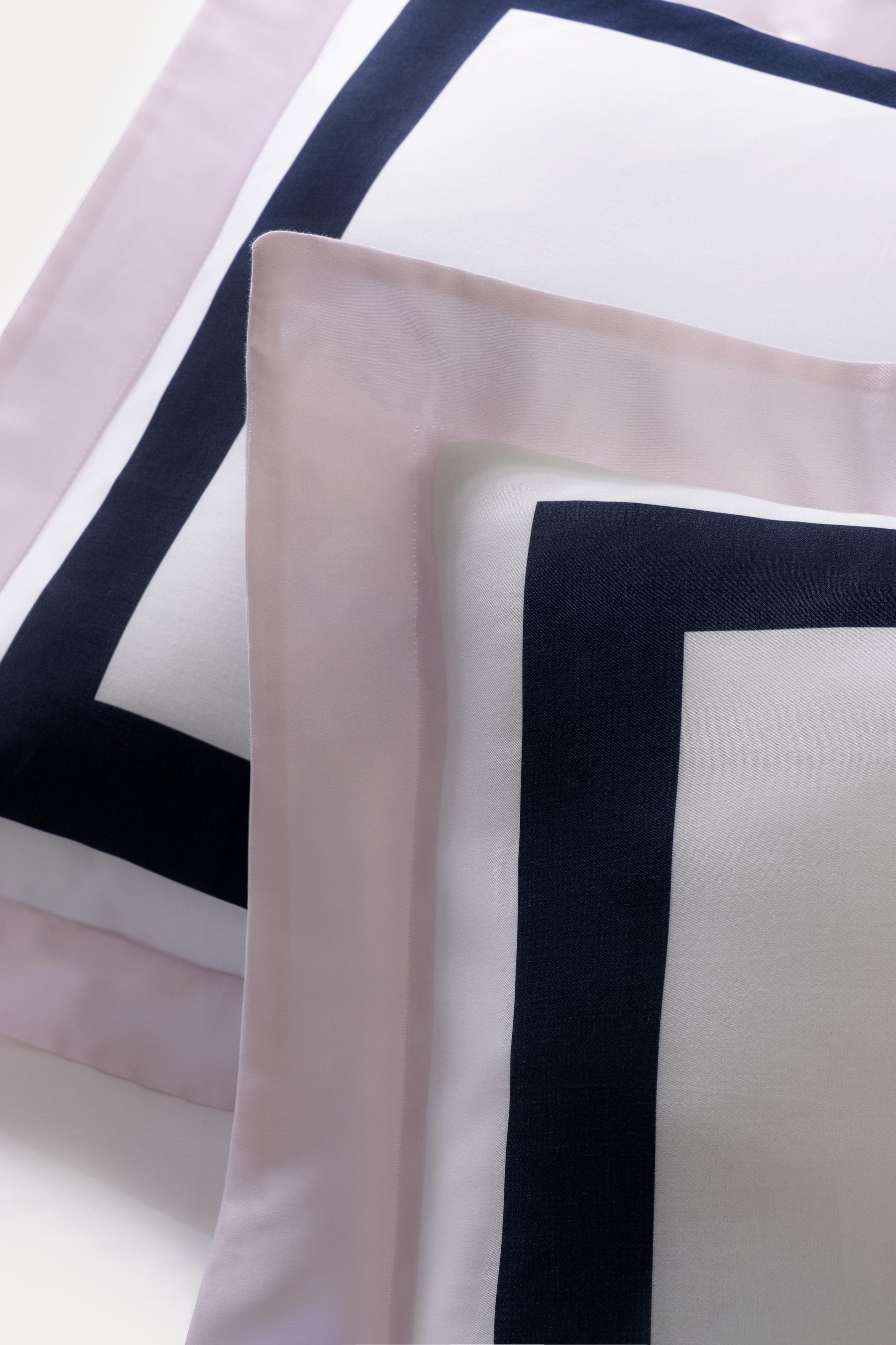 Brooks Brothers Double Border 2 Piece 100% Cotton Guest Room Sham Case ...