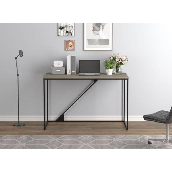 17 Stories Metal Base Computer Desk - Wayfair Canada