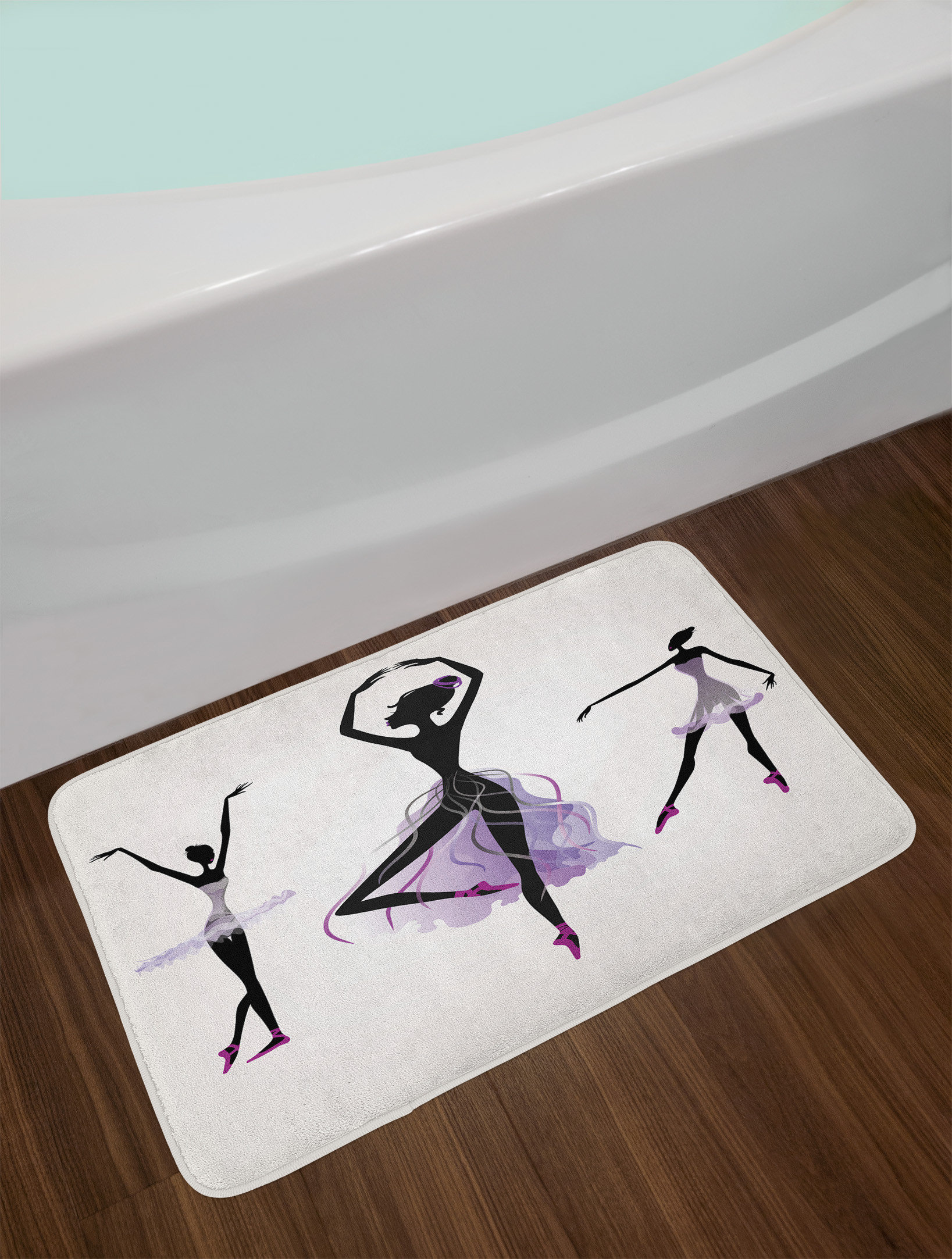East Urban Home Lujean Bath Mat | Wayfair