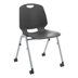 Learniture Academic Stacking Classroom Chair with Wheels ( Set of 4 ...