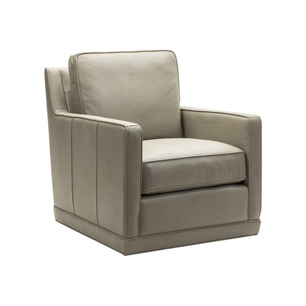 Olivia & Quinn Josie Swivel Chair in Morgan Mist | Perigold