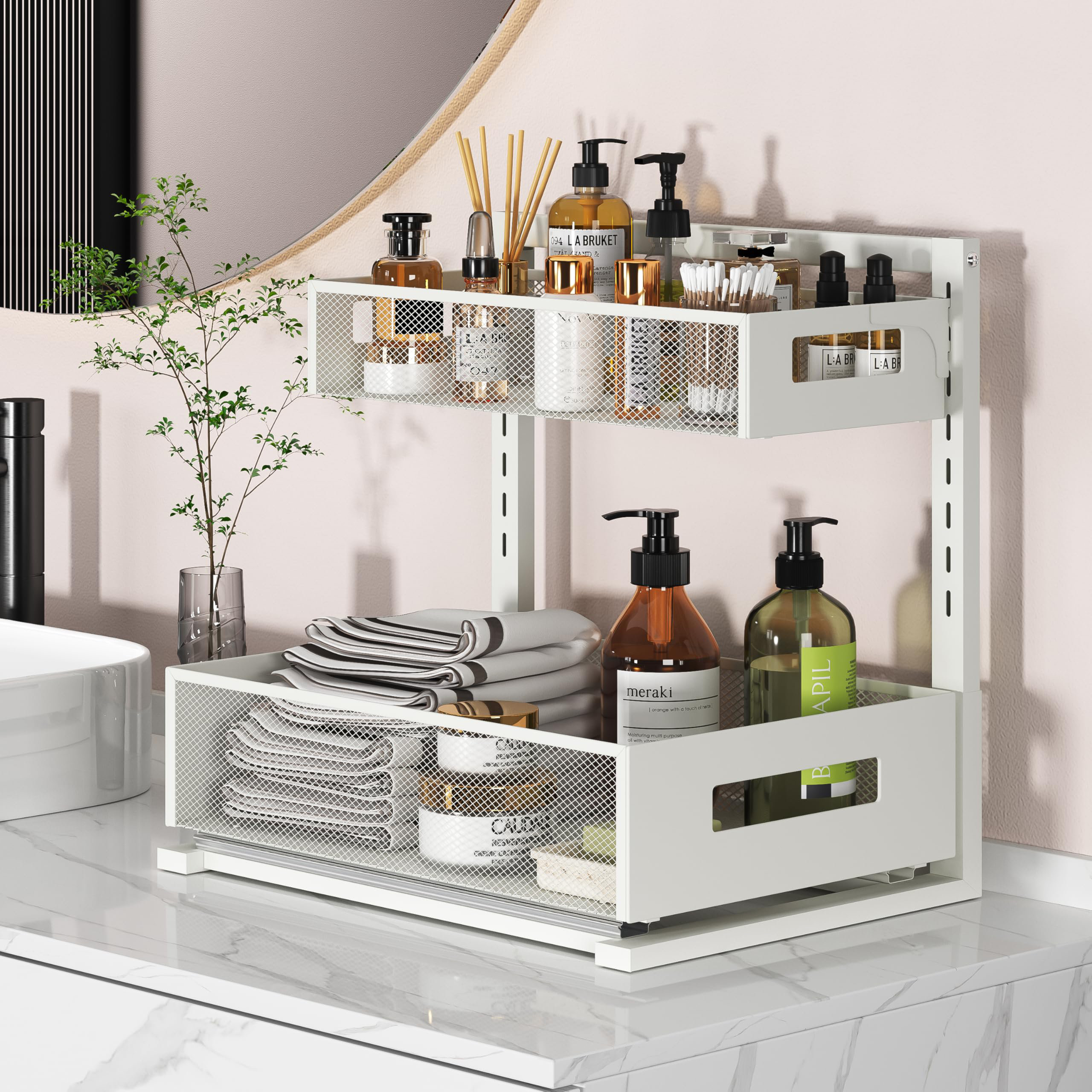 FEIYAN Organizer And Storage For Kitchen, Bathroom, Under Sink ...