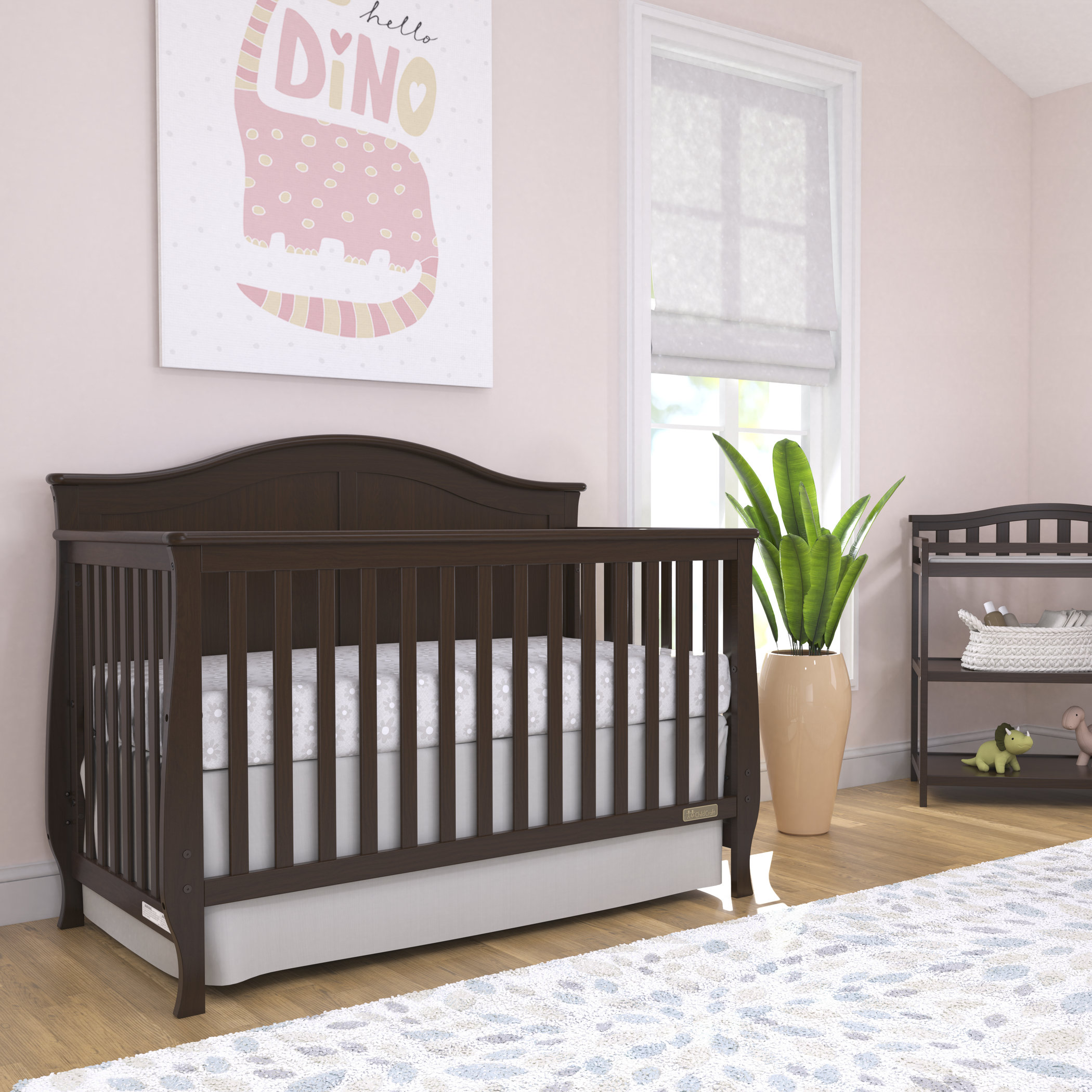 Child Craft Camden 4-in-1 Convertible Crib & Reviews | Wayfair