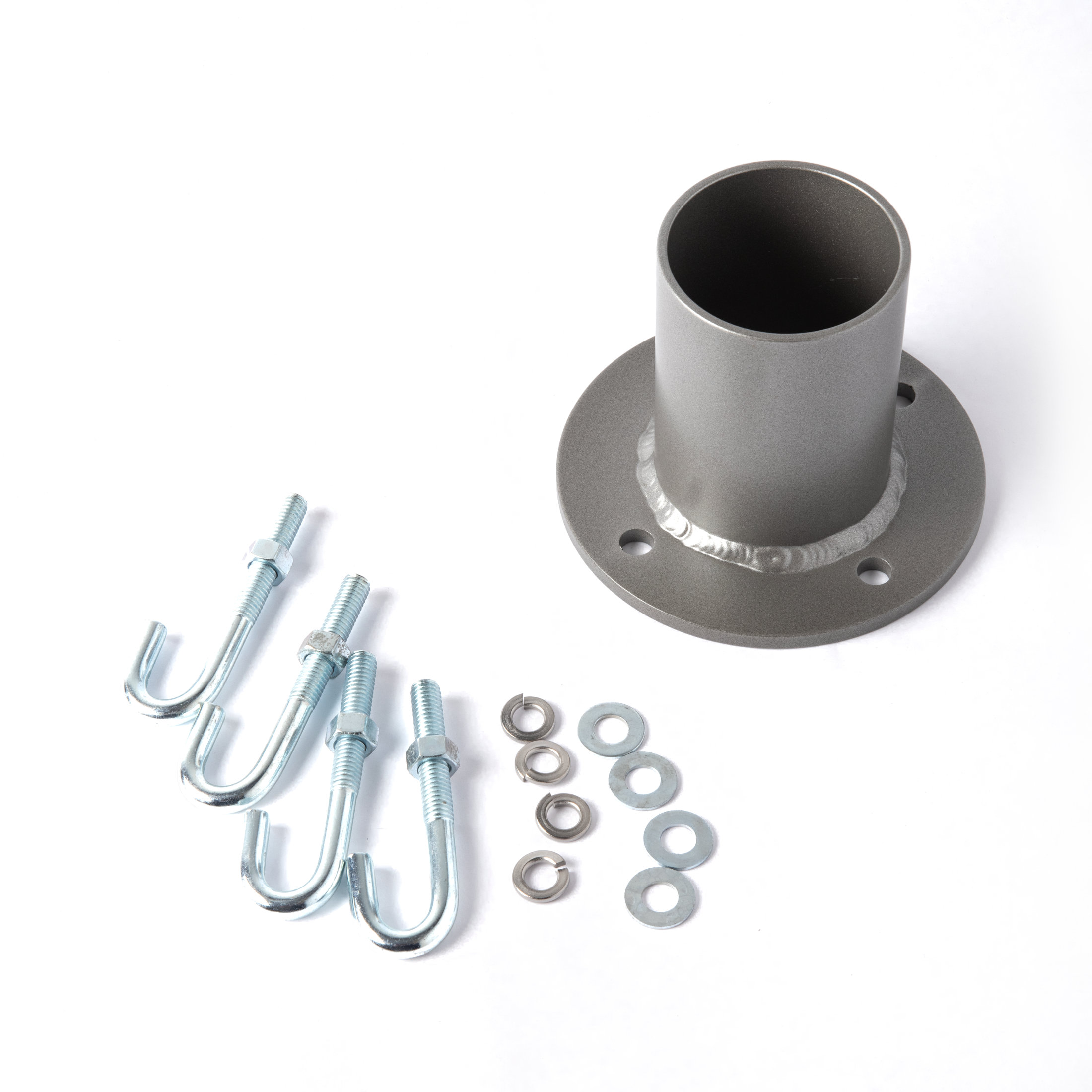 Hubbardton Forge Large Round Pier Mount Outdoor | Wayfair