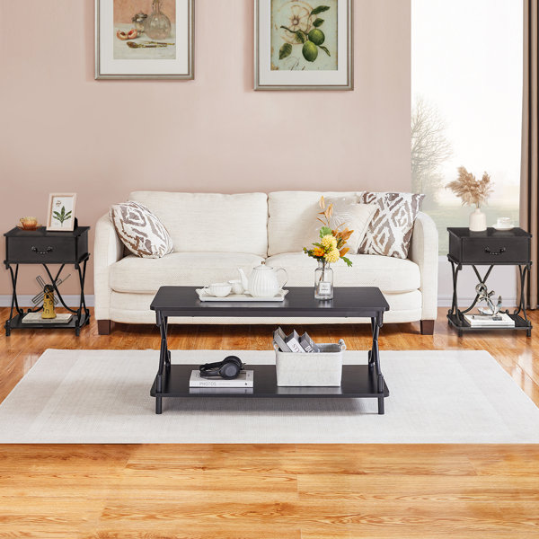 Trent Austin Design® Kempst 3 - Piece Living Room Table Set & Reviews ...