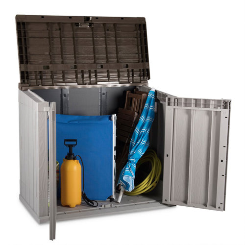 Toomax Stora Way All Weather Outdoor XL Storage Shed Cabinet & Reviews ...