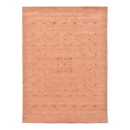 Solo Rugs Veruca Handmade Hand-Knotted Peach/Red Area Rug & Reviews ...