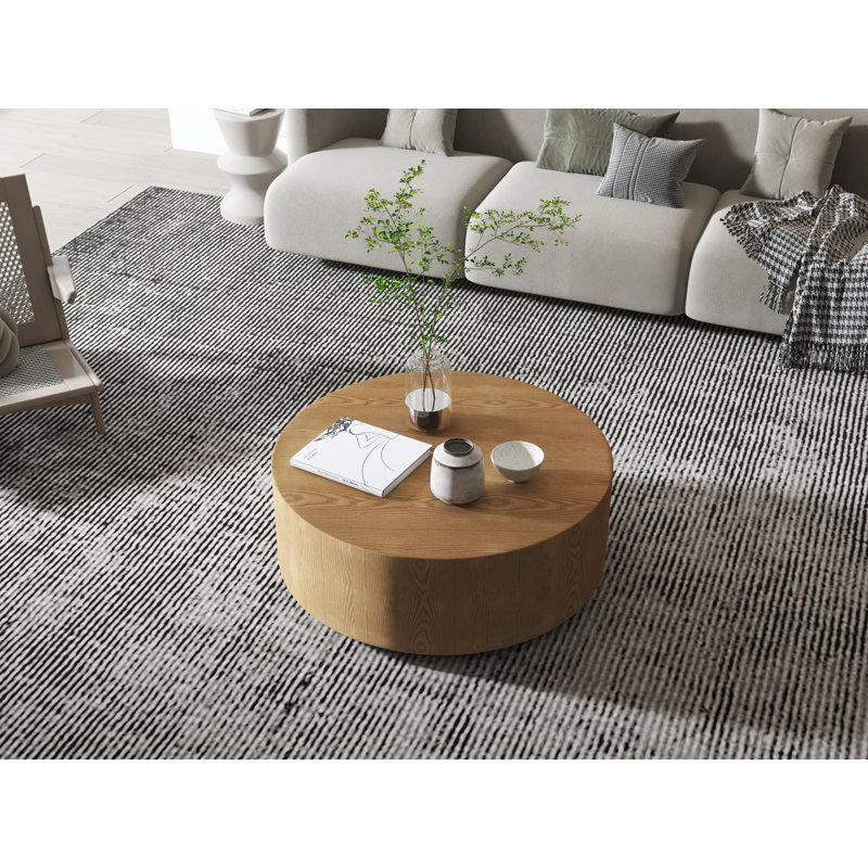 AllModern Caleb Solid Wood Coffee Table | Wayfair