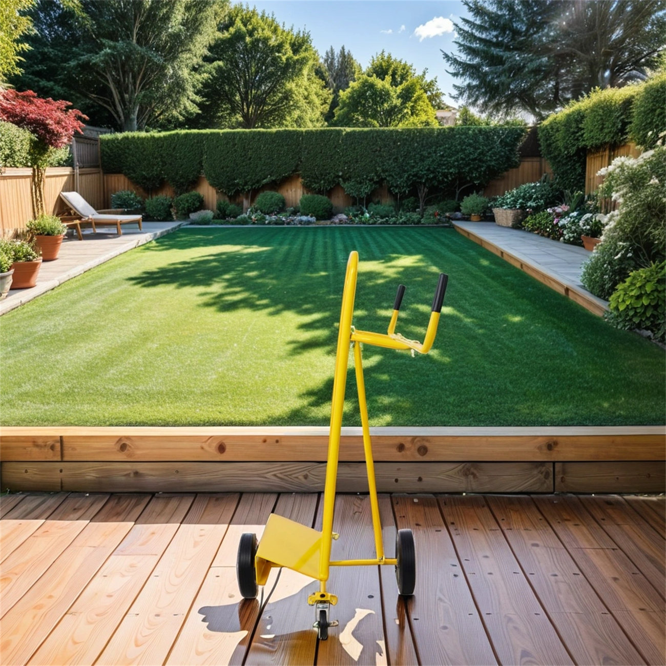 TONWIN Wheel A-Frame Sign Holder | Wayfair