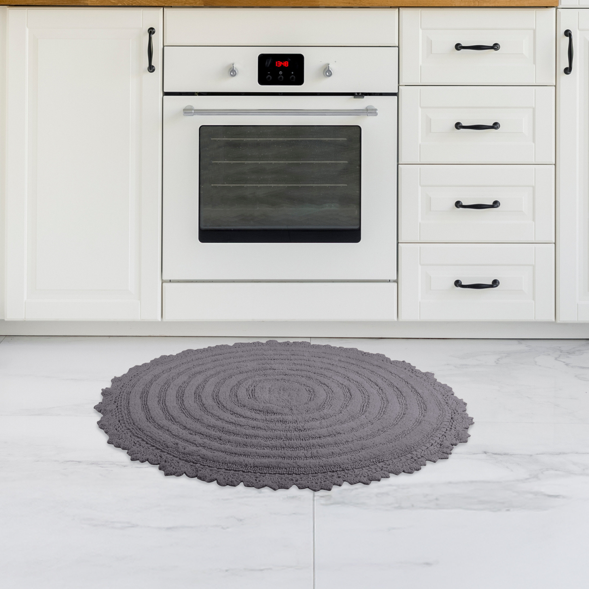 Lark Manor™ Bathroom Rugs - 2-Piece Cotton Bath Mat Set - Non Slip Rugs ...