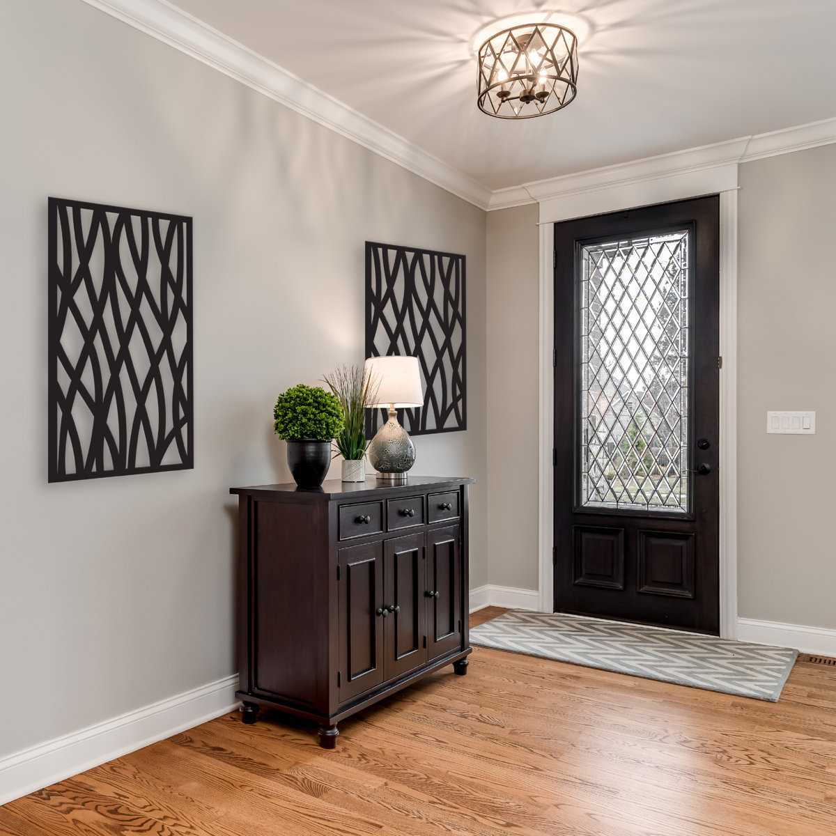 Grid Axcents 2 ft. H x 4 ft. W Polyethylene Privacy Screen & Reviews ...