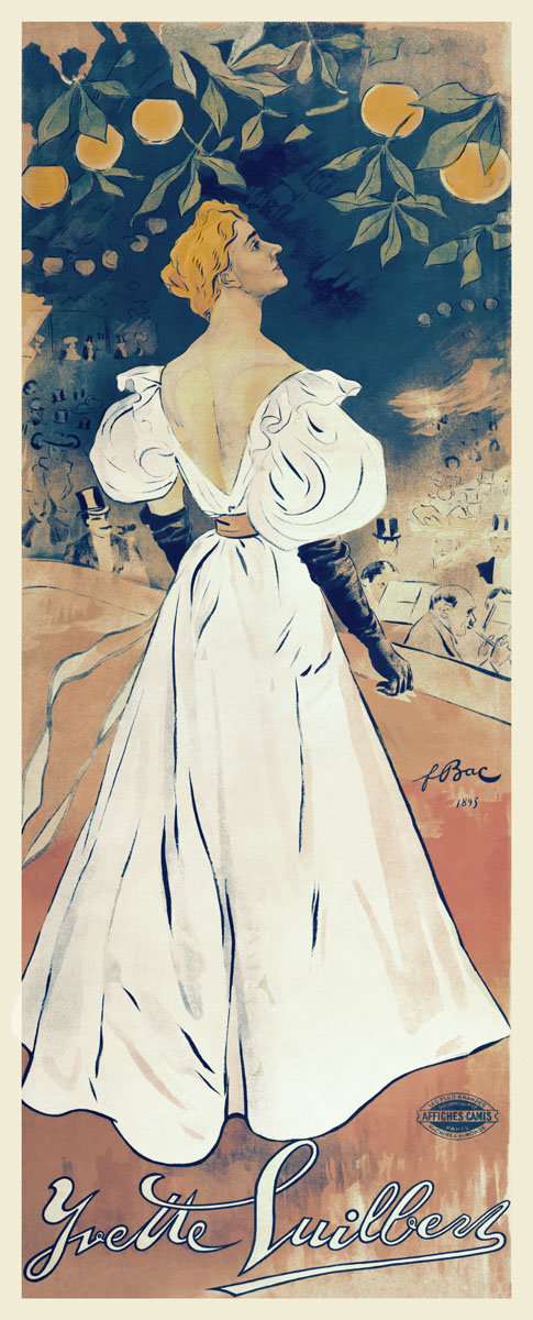 McGaw Graphics 'Yvette Guilbert' Graphic Art Print, Poster | Wayfair