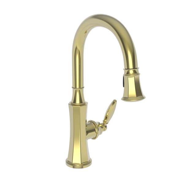 Newport Brass Metropole Single Handle Pull Down Kitchen Faucet ...
