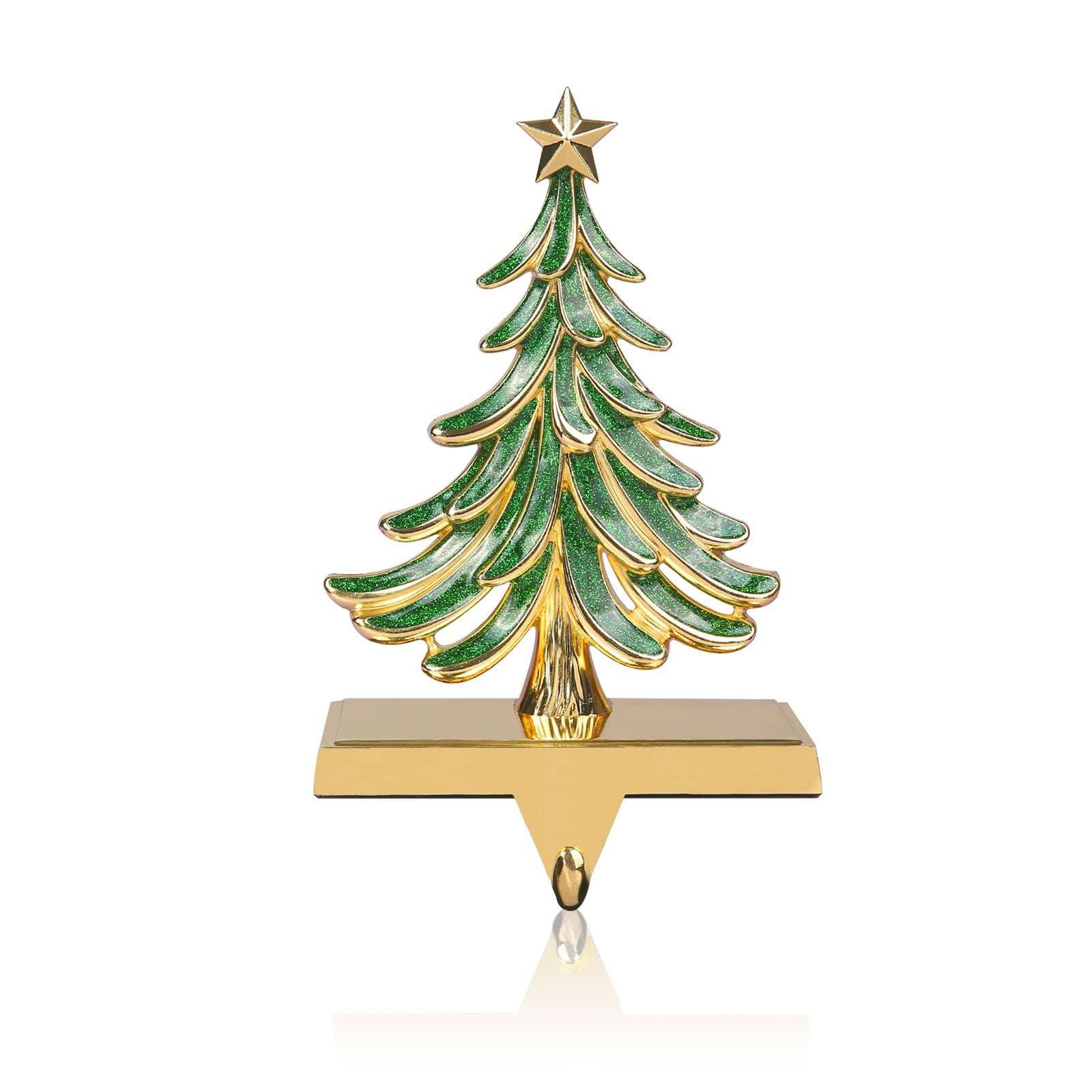 ZAALBA Single Christmas Tree Stocking Holder for Mantel | Wayfair