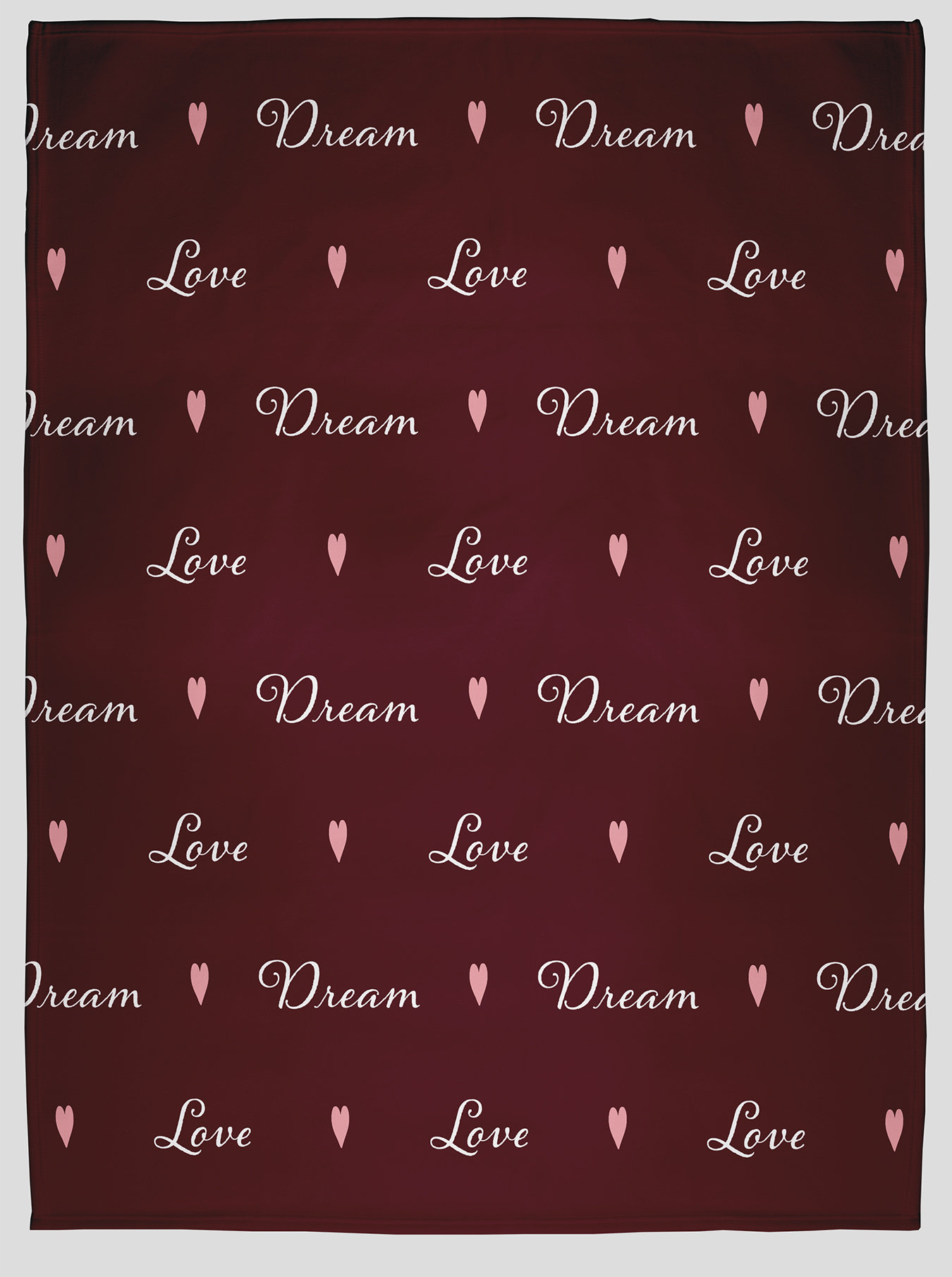 e by design Love Dream Valentine's Day Throw Blanket | Wayfair