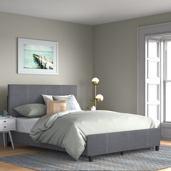 Latitude Run® Nimes Upholstered Platform Bed | Wayfair