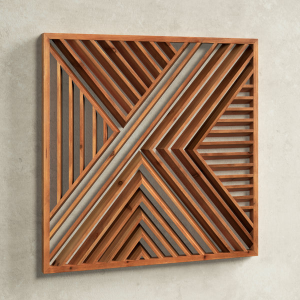 Birch Lane™ Solid Wood Abstract Wall Decor & Reviews | Wayfair