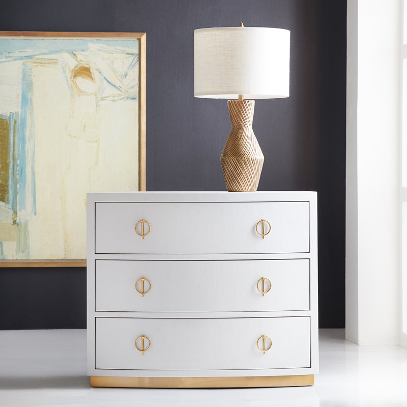 Modern History Home Modern History 3 - Drawer Accent Chest | Wayfair